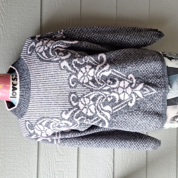 Vintage | Sweaters | Vintage 8s 90s Kate Collins Sweater Made In Usa ...